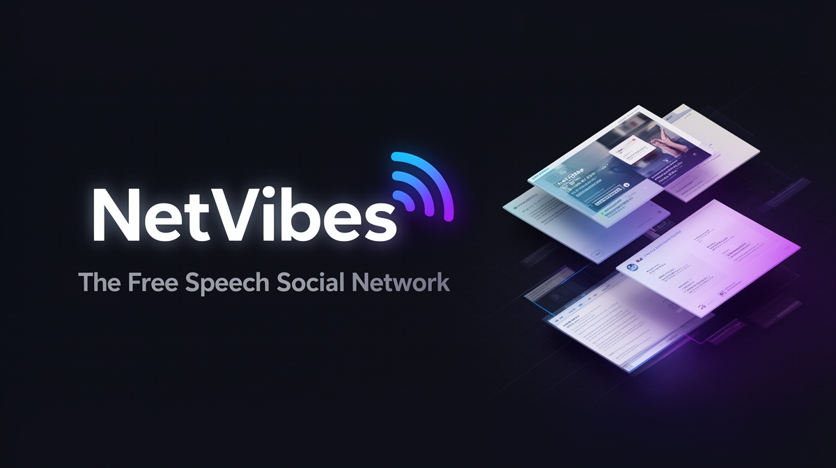 NetVibes – Free Speech Social Network